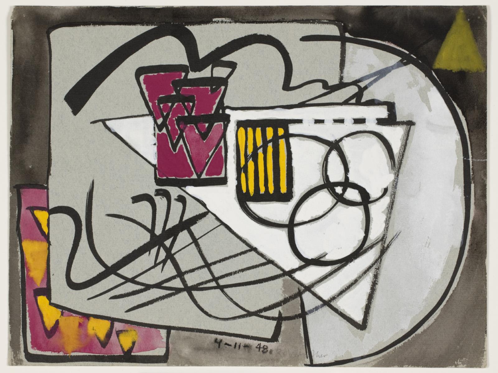 Komposition, 1948, Richard Winther | SMK Open