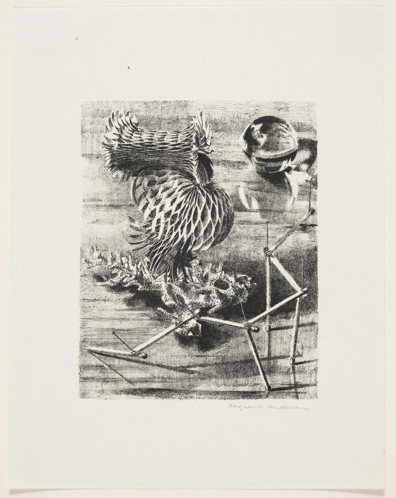 Lyrik og grafik, 1944, Else Alfelt, Frede Christoffersen, Dan Sterup ...