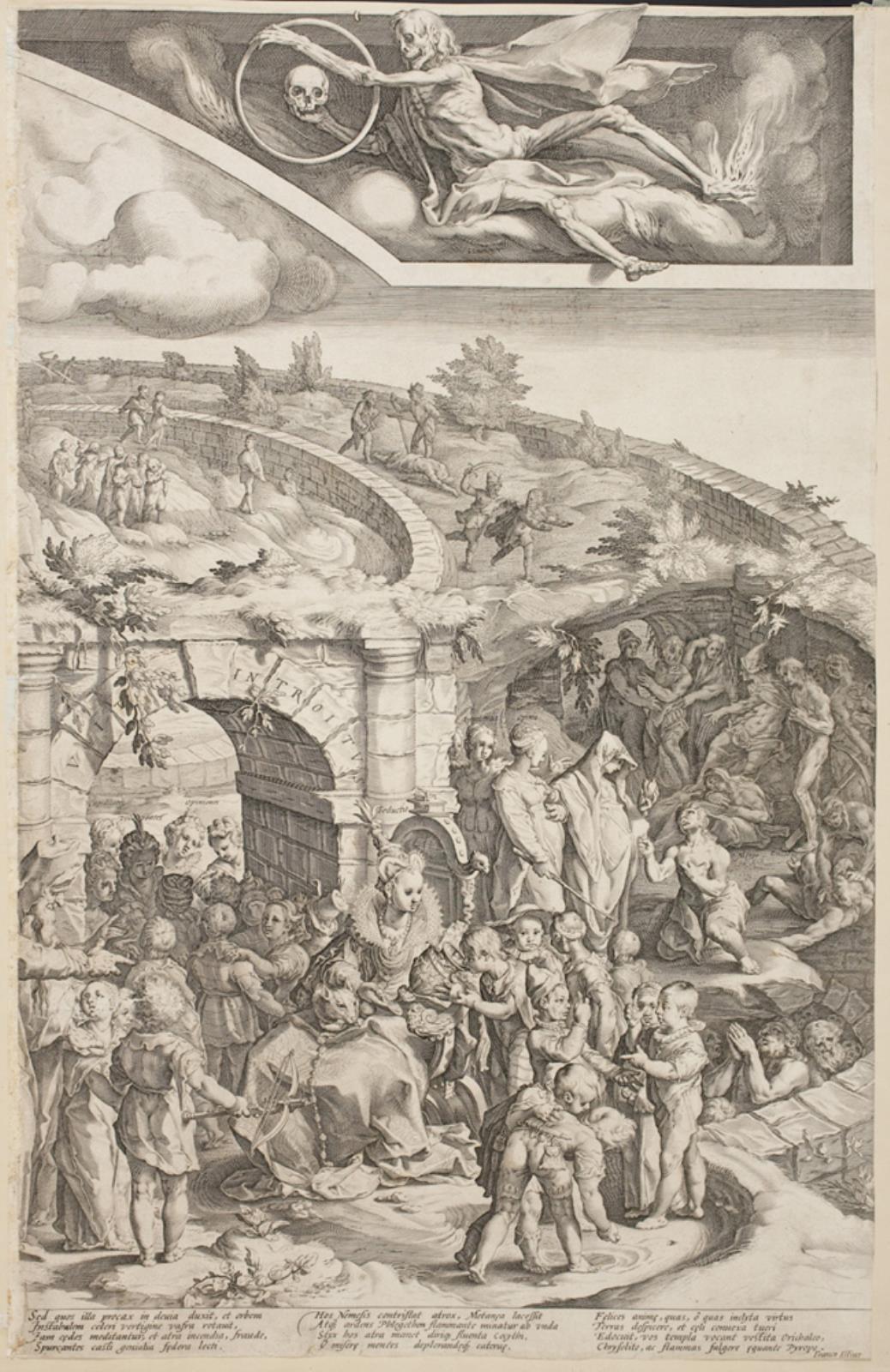 Tabula Cebetis, 1592, Jacob Matham, Hendrick Goltzius | SMK Open