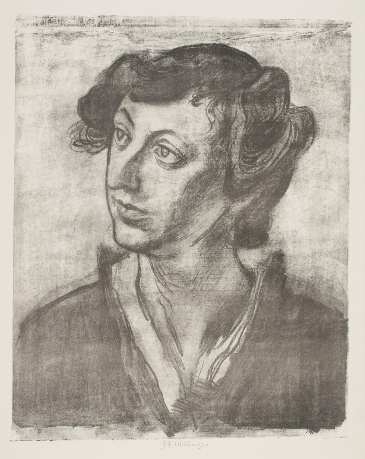 En bjergbestigerske, 1912, J.F. Willumsen | SMK Open