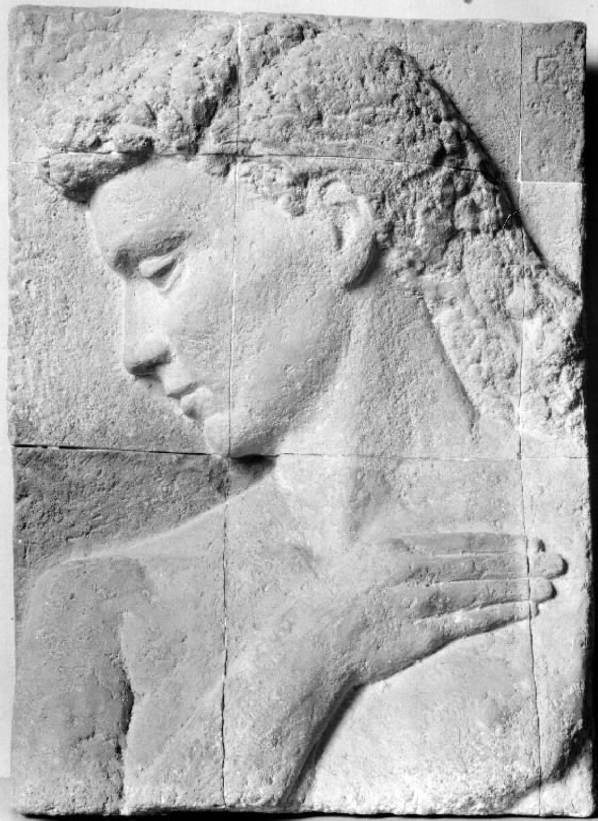 Kvindehoved, 1947, Gottfred Eickhoff | SMK Open