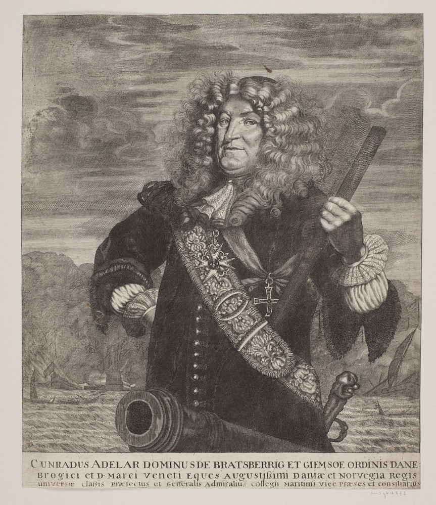 Admiral Cort Adeler, 1670 – 1675, Ubekendt dansk | SMK Open