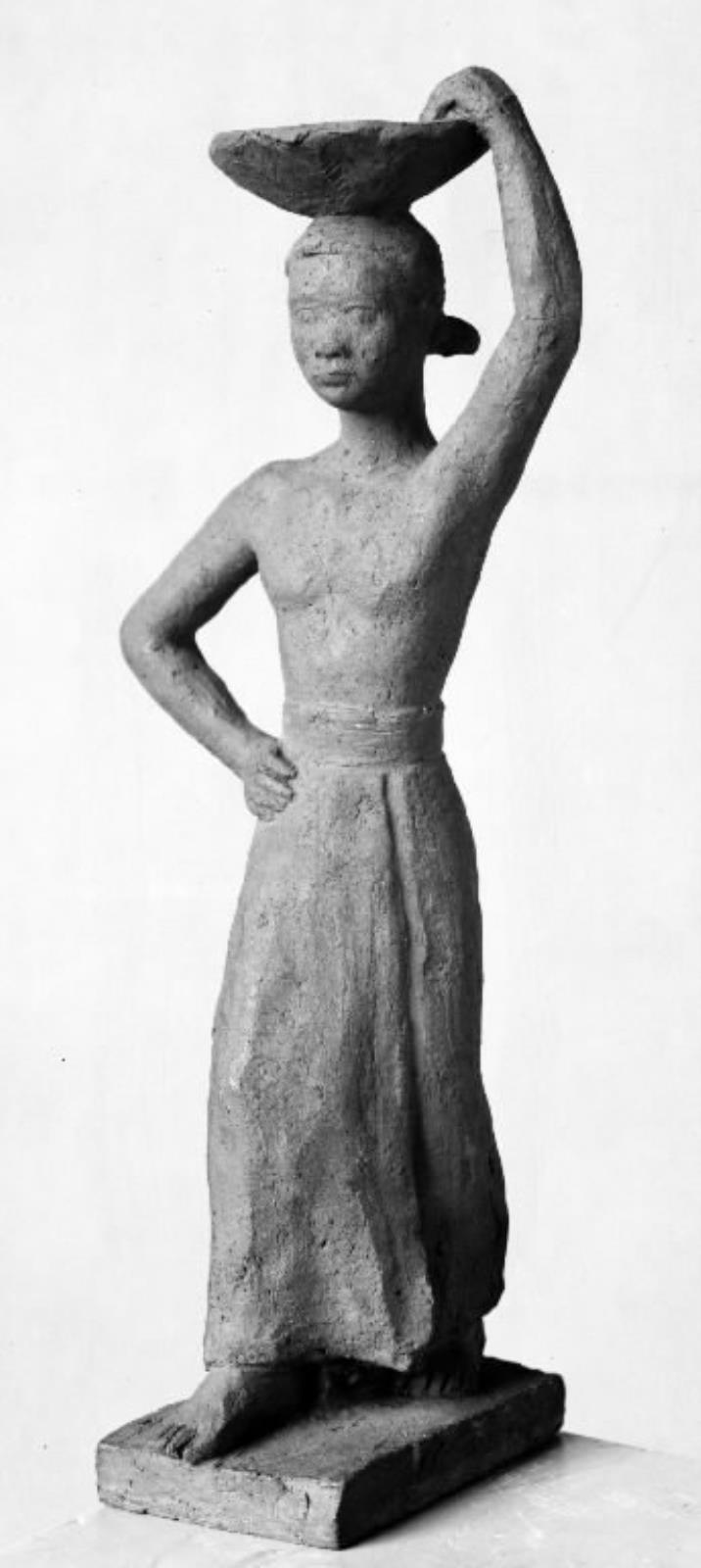 Bærende kuli, 1921, Svend Rathsack | SMK Open