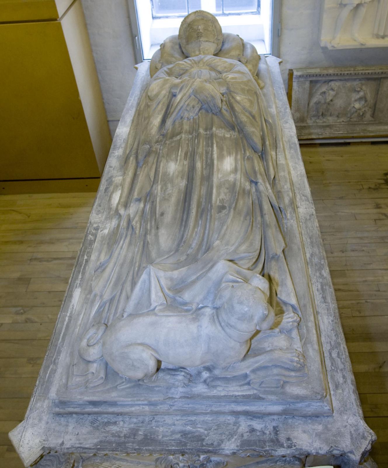 Sarkofag. Overdel af Ilaria del Carettos gravmæle, Ukendt | SMK Open