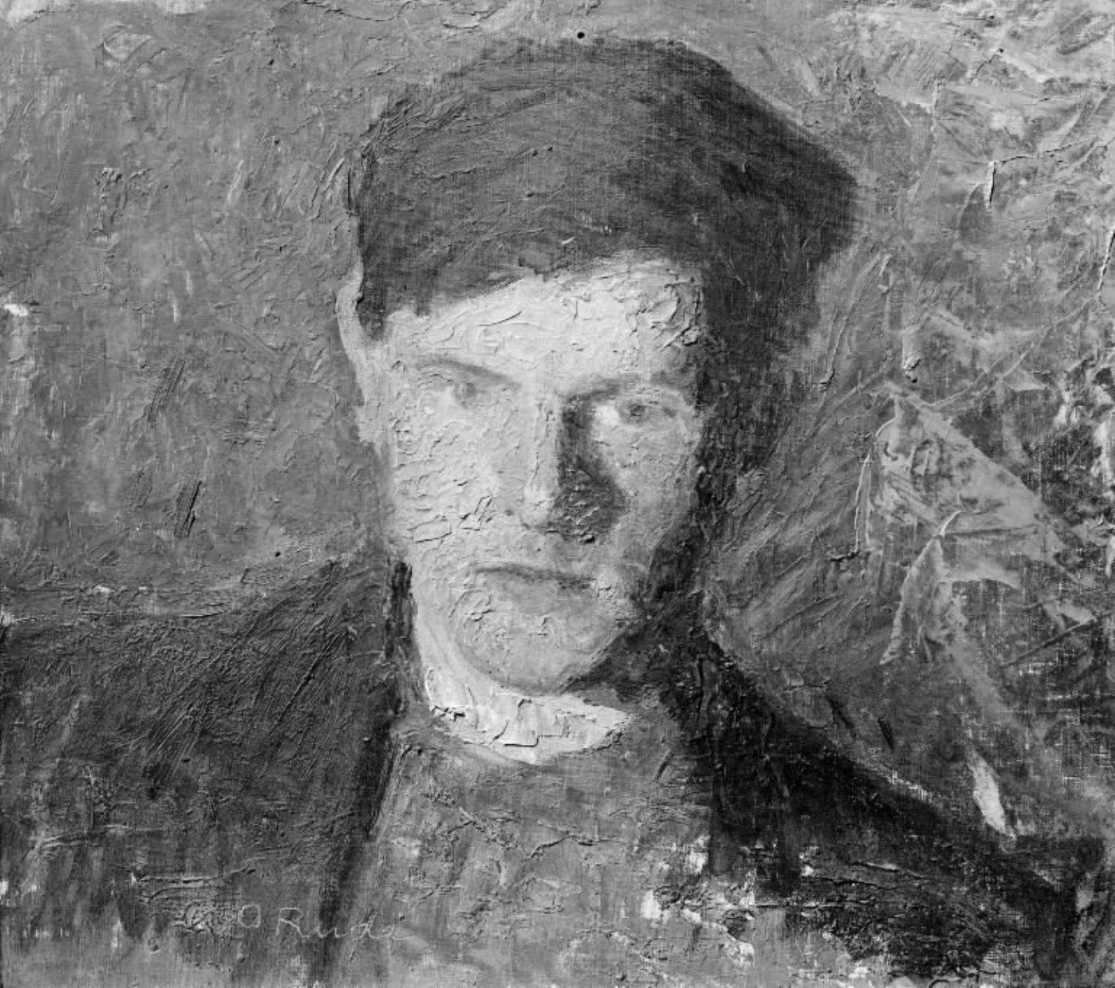 Maleren William Scharff, 1907, Olaf Rude | SMK Open