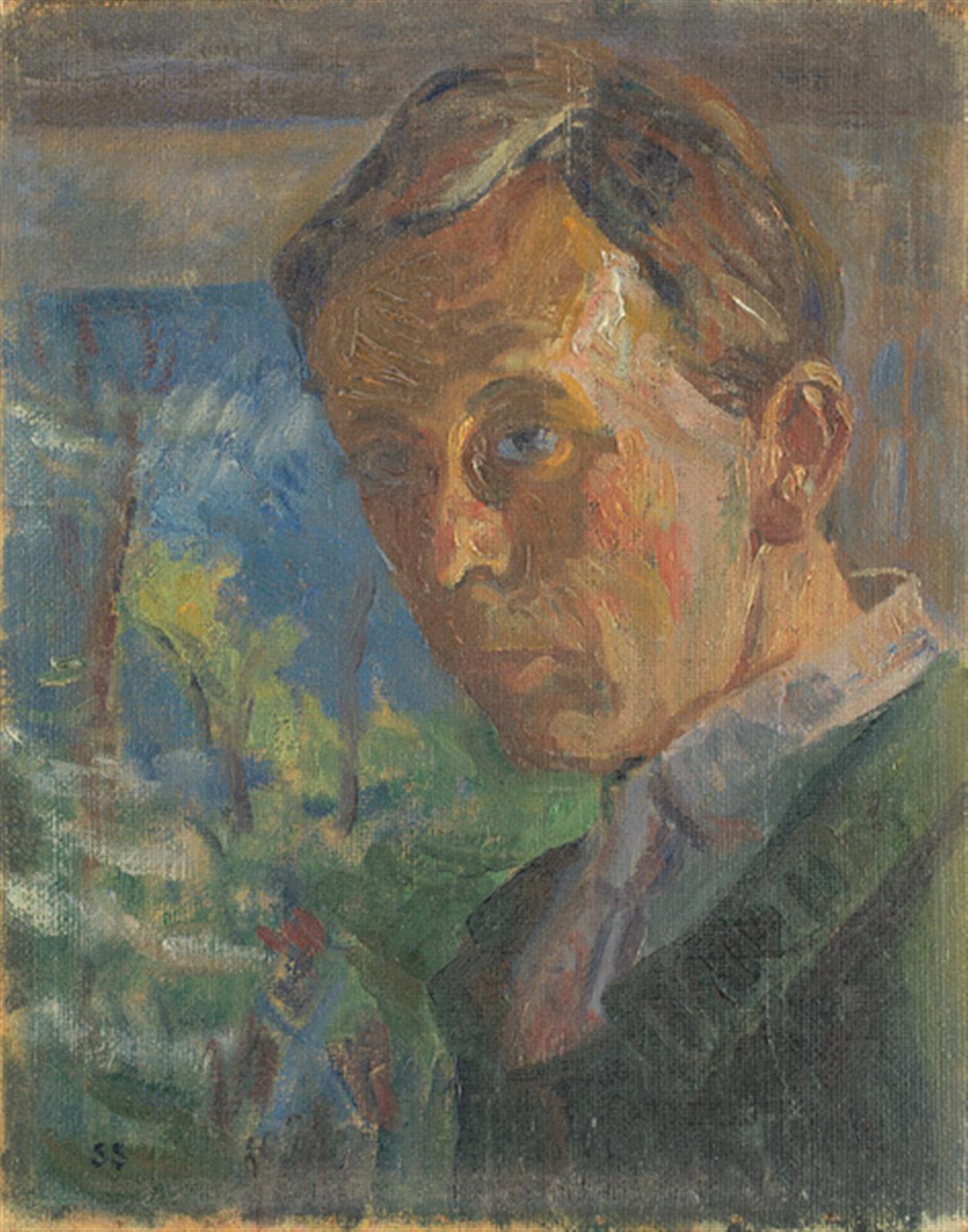 Selvportræt, 1912, Sigurd Swane | SMK Open