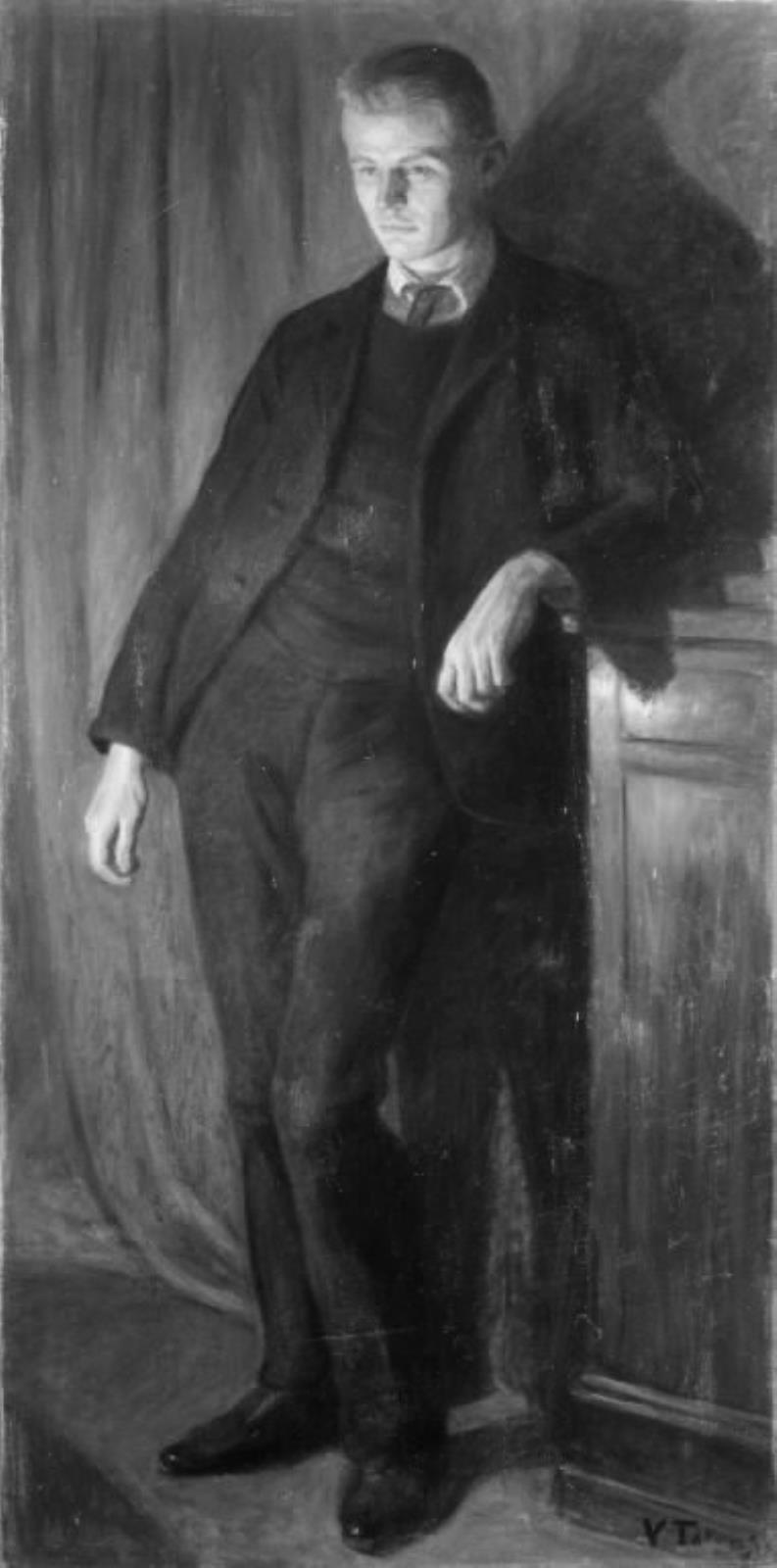 En ung mand, 1886 – 1904, Vilhelm Tetens | SMK Open