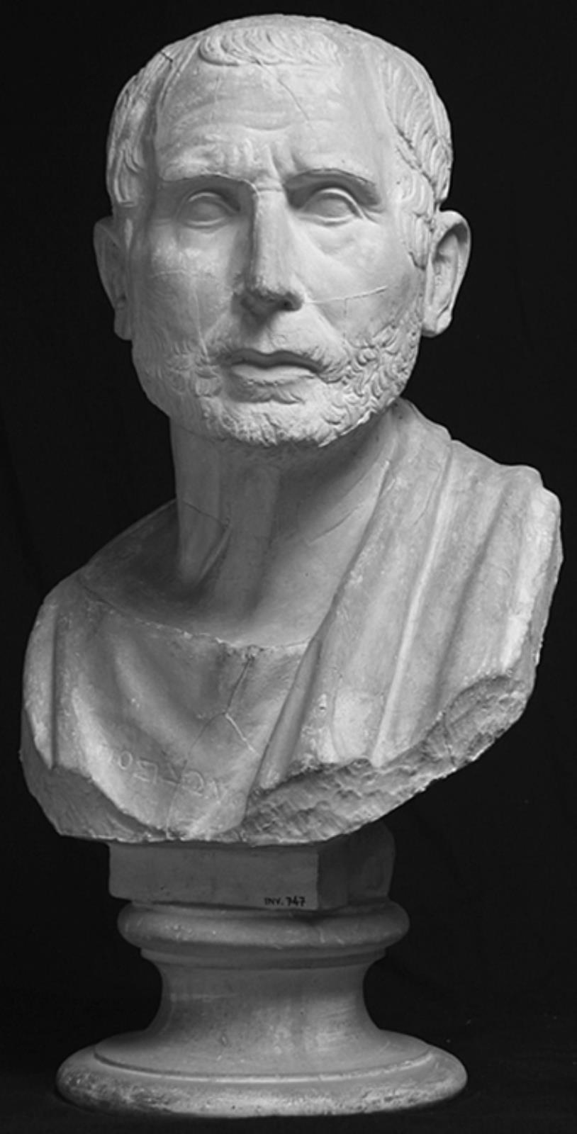 Portræt af Poseidonios (135-51/45 f.Kr.), græsk filosof, Ukendt | SMK Open