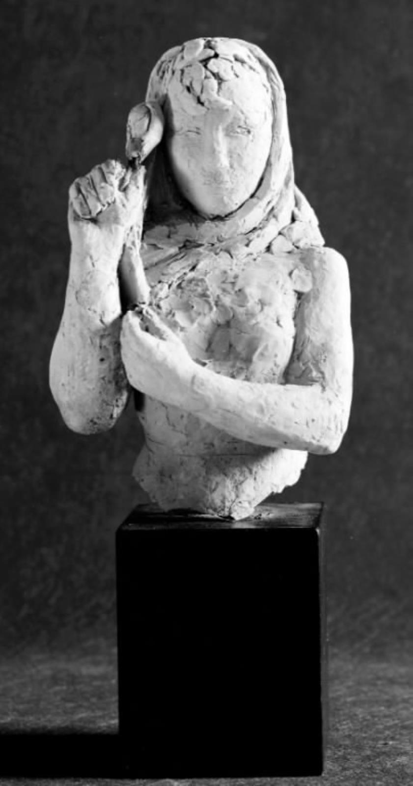 Græsk pige med blomst, 1942, Gottfred Eickhoff | SMK Open