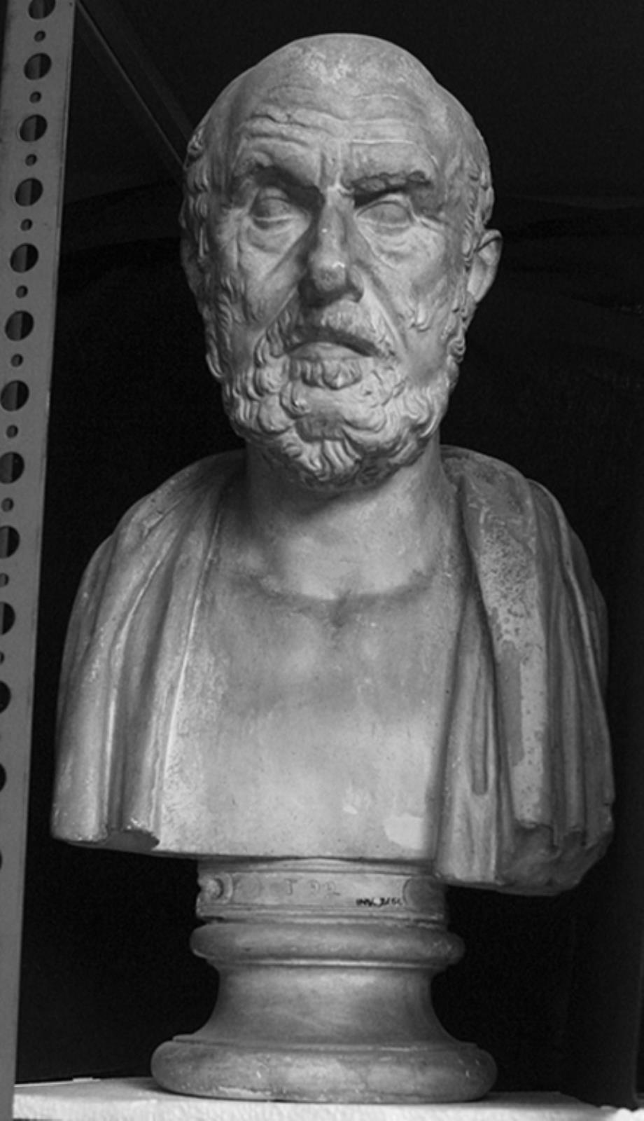 Portræt af Chrysippos (ca. 280-207 f.Kr.), græsk filosof, Ukendt | SMK Open