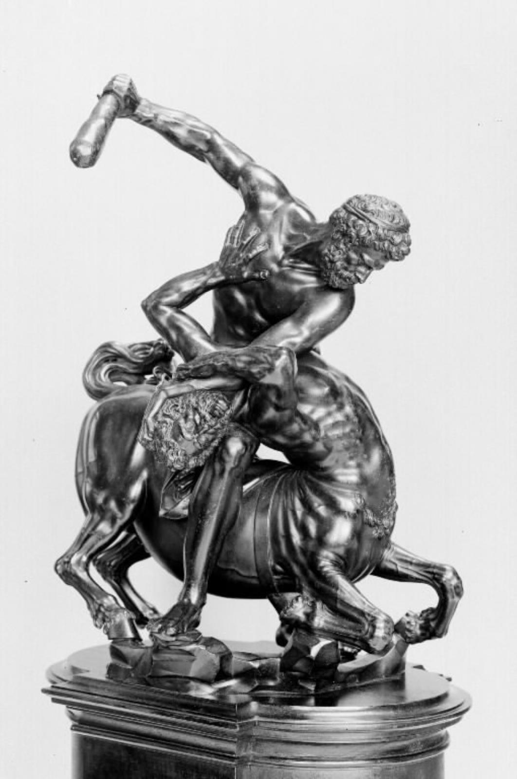 Herkules dræber kentauren Eurytion, 1577 – 1676, Giambologna | SMK Open