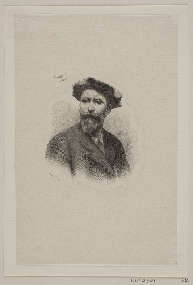 Portræt af Dupreé, 1899, Henrik Arnold Hamilkar Sørensen, Aimé Perret ...